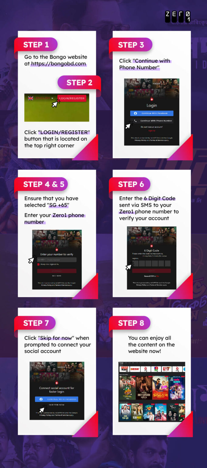 A guide on how to login to Bongo Premium account - Zero1 Unlimited ...