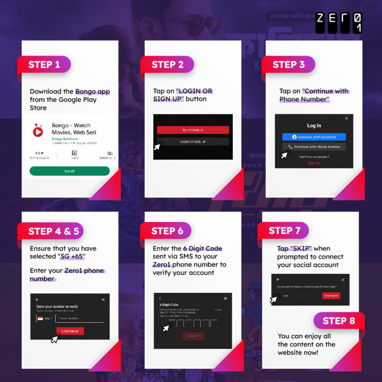 A guide on how to login to Bongo Premium account - Zero1 Unlimited ...