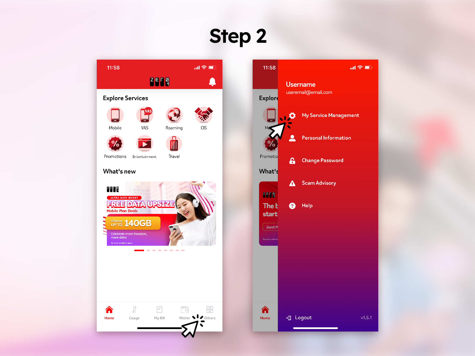 A guide on how to upgrade your Starter plan - Zero1 Unlimited Mobile Plans