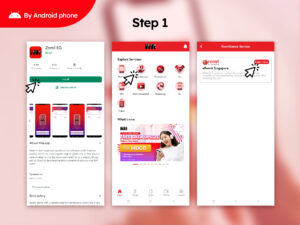 A guide on how to sign up for eRemit Singapore - Zero1 Unlimited Mobile Plans