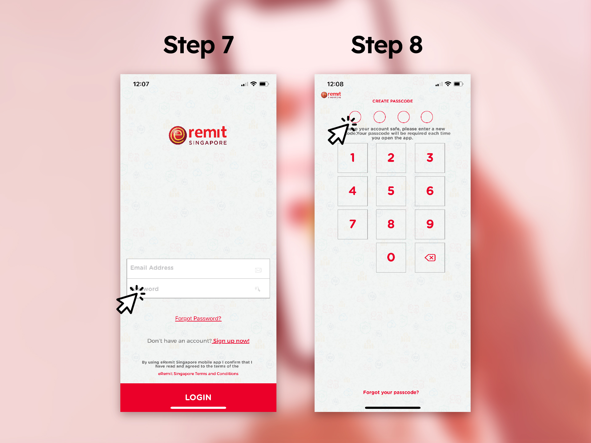 A guide on how to sign up for eRemit Singapore - Zero1 Unlimited Mobile ...