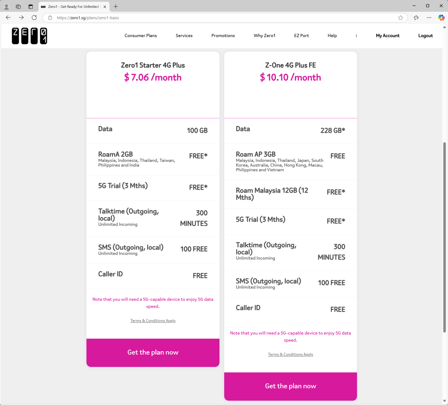 A Guide on How to Sign Up for a Zero1 Mobile Plan - Let's Zero™ in