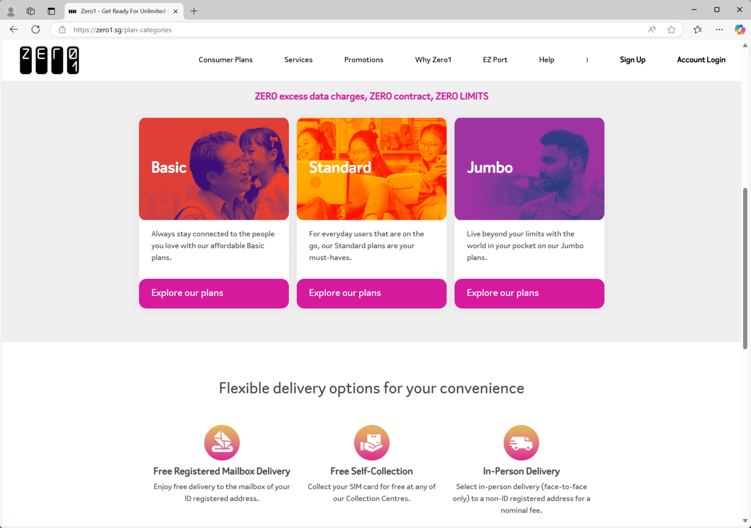 A Guide on How to Sign Up for a Zero1 Mobile Plan - Let's Zero™ in