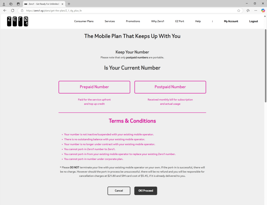 A Guide on How to Sign Up for a Zero1 Mobile Plan - Let's Zero™ in