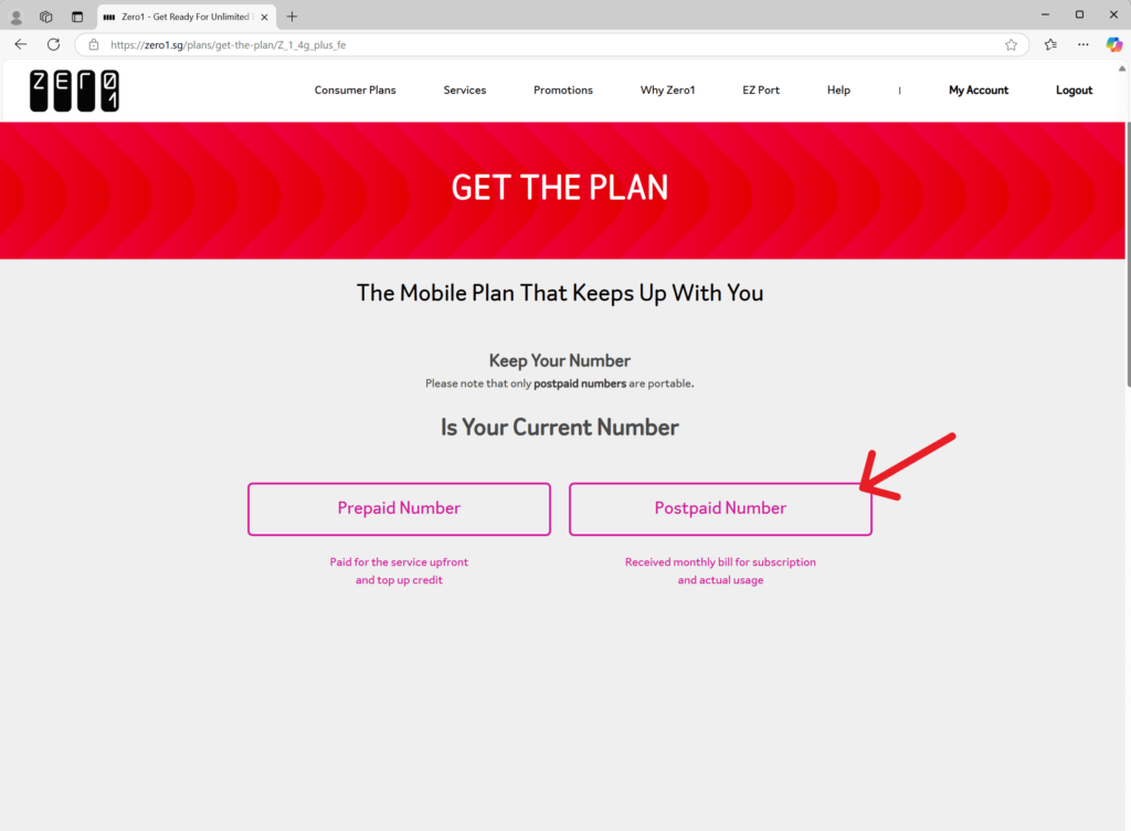 A Guide on How to Sign Up for a Zero1 Mobile Plan - Let's Zero™ in